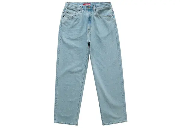 Supreme Baggy Jean - Light Washed Indigo | Editorialist